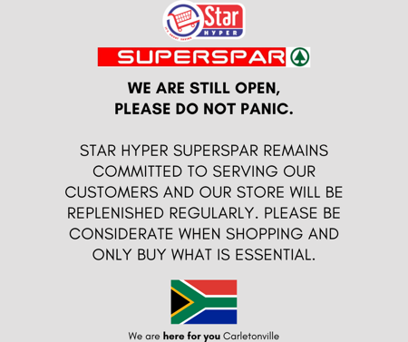 Welcome to Star Hyper SUPERSPAR's website!